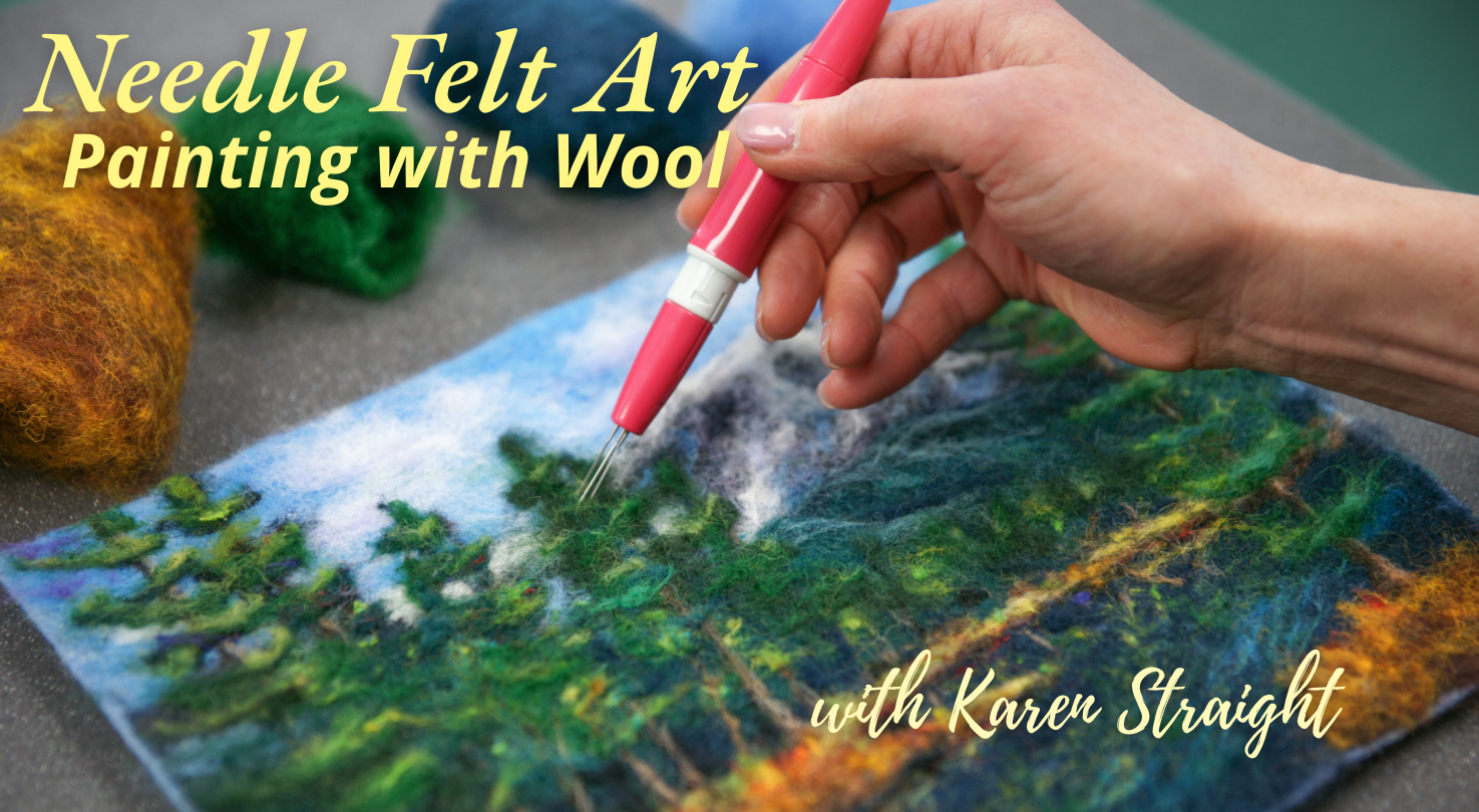 Needle Felt Art: Painting with Wool – C&T Publishing