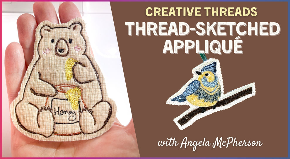 Thread Sketching Foundations: Appliqué Edition – C&T Publishing