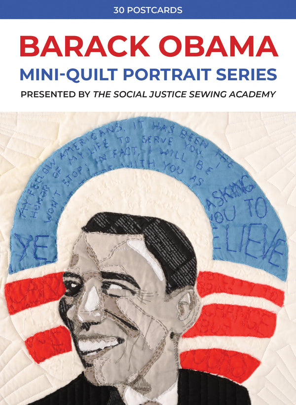 Barack Obama Mini-Quilt Portrait Series – C&T Publishing