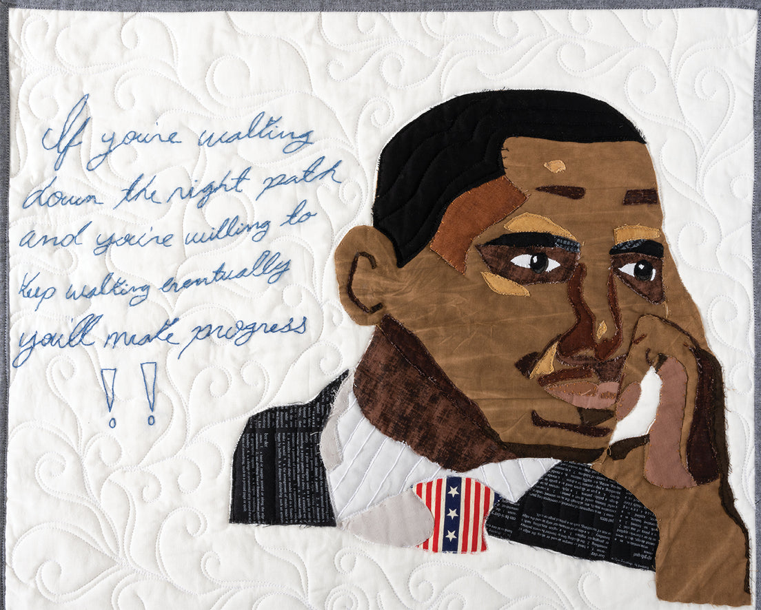 Barack Obama Mini-Quilt Portrait Series – C&T Publishing