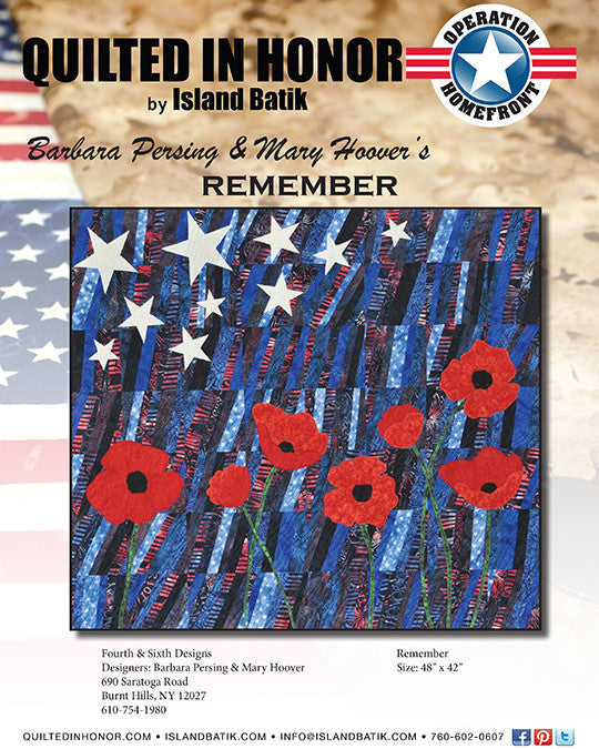 Barbara Persing & Mary Hoover's Remember Quilted in Honor Benefit Digi ...