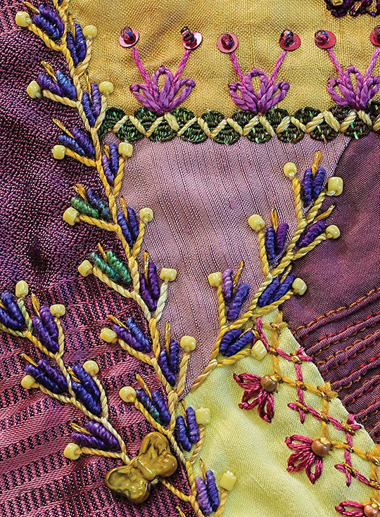The Visual Guide to Crazy Quilting Design: Simple Stitches, Stunning ...