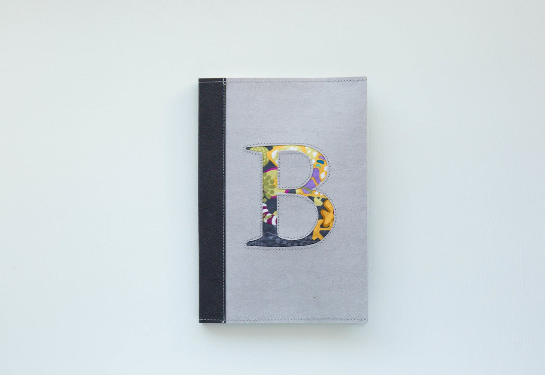 Free Project Download: Monogram kraft-tex Journal Cover – C&T Publishing